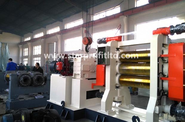 China rubber machine,rubber calender equipment,three roll calender,Star ...