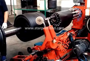 China rubber machine,tire building equipment,bias tire building machine ...