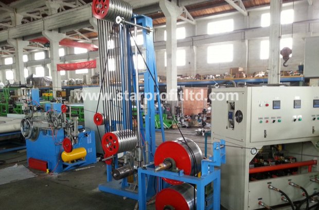 China rubber machine,tire bead extruding and winding line,Star Profit Ltd.